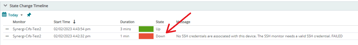 Ssh Monitor Failing To Match Output From Linux Command Progress Community