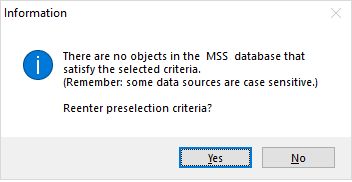 OpenEdge DB to MS SQL Server utility loops on "Reenter preselection ...