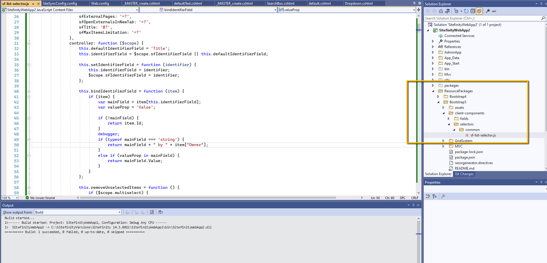Feather: How to extend selector dialogs and show more information about ...
