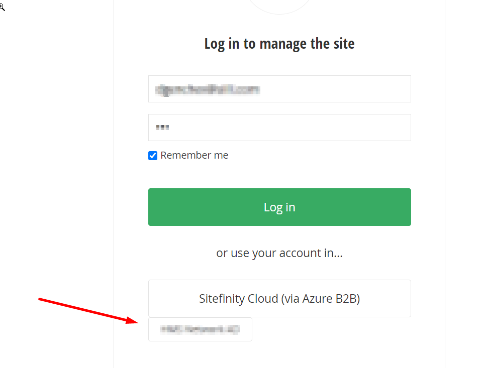 Login buttons in Default authentication protocol are smaller - Progress ...