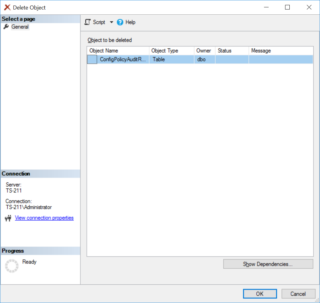 Rebuild Sql Database Table Progress Community