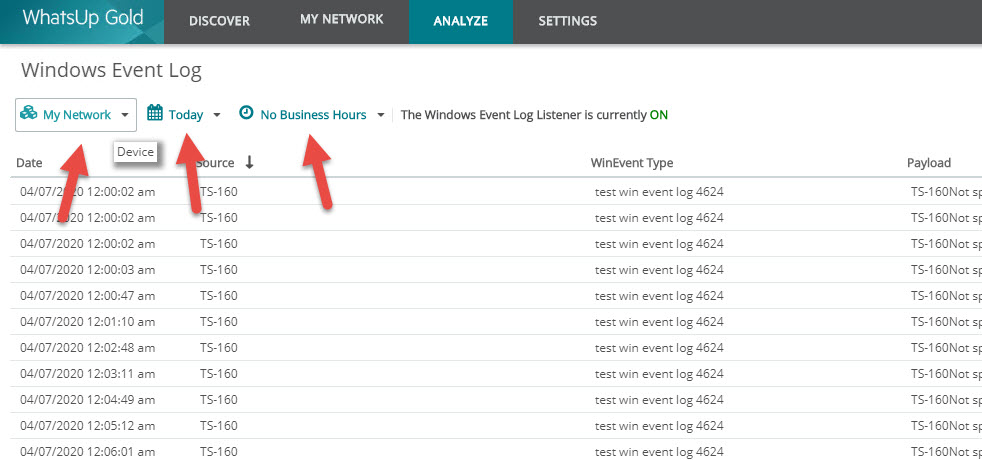 How to create a scheduled Windows Event log with filters - Progress ...