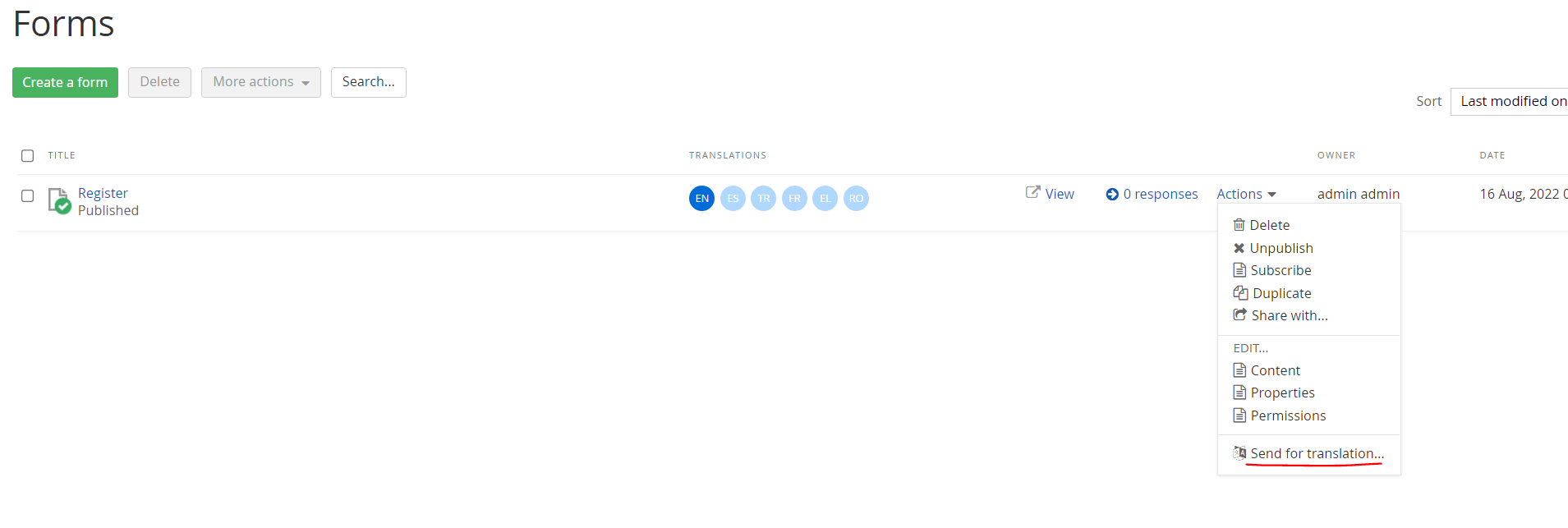 How to translate Forms - Progress Community