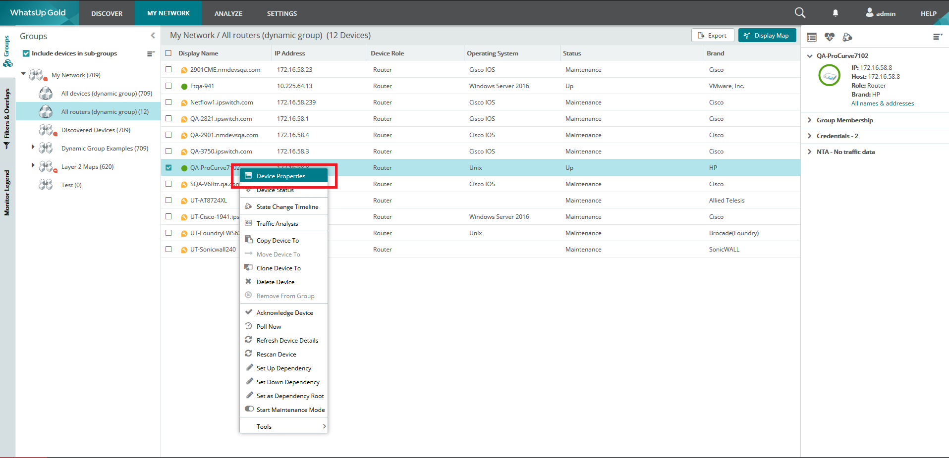 Configuring the Ping Latency and Availability Performance Monitor on a ...