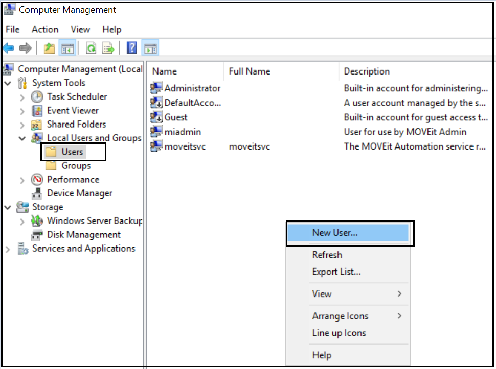 Configuring Users With Full Remote Access To Moveit Automation Central 1450