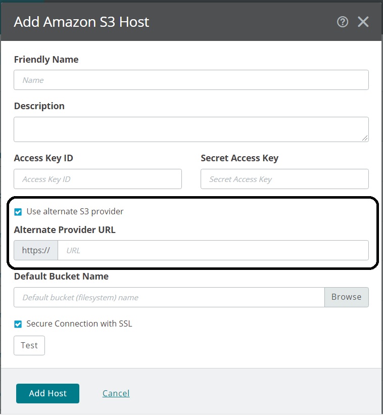 How To Set Up A Host On Moveit Automation With A Connection To Aws S3 Bucket Run By A Third 6040