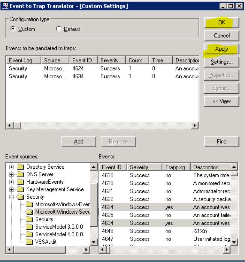 SNMP traps for windows events - Progress Community
