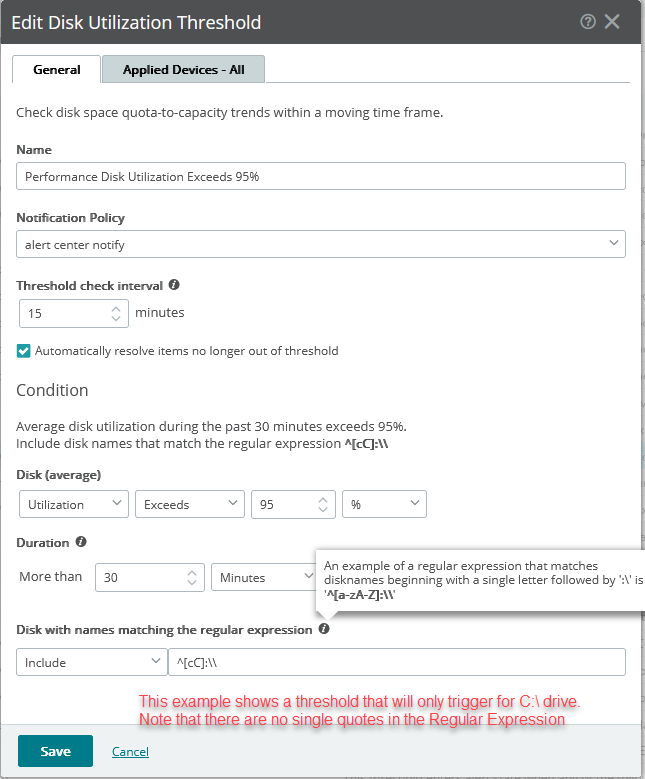 Troubleshooting False or Missing Alert Center Email Notifications For Performance Monitor ...