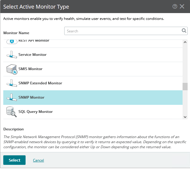Custom SNMP Active Monitor - Progress Community
