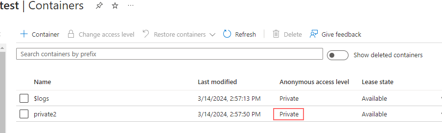 Connecting To Azure Storage The Remote Server Returned An Error 409 Conflict Progress Community