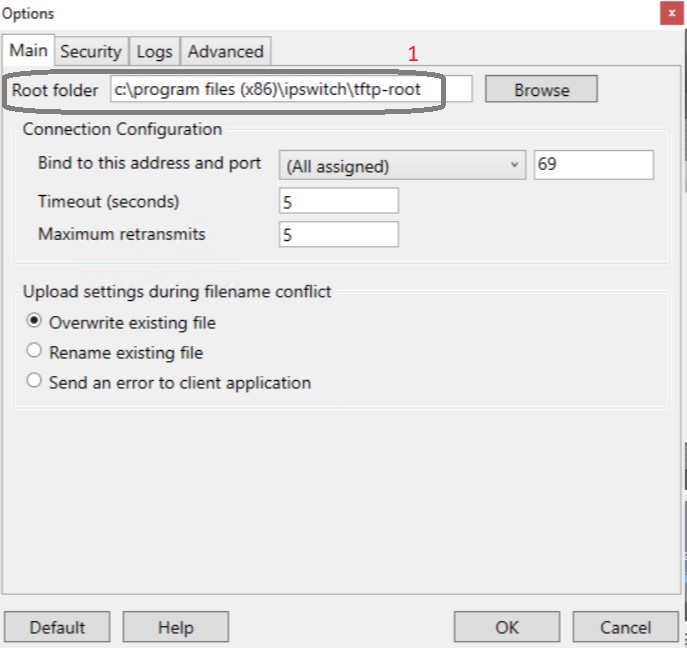 How to configure TFTP server for Configuration Management operations ...