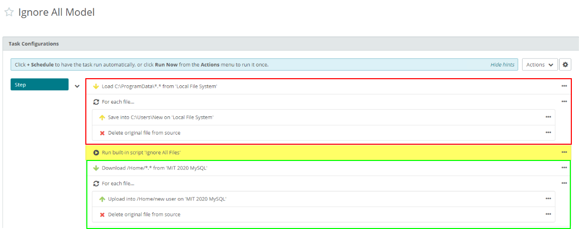 Using the Ignore All Files Script - Progress Community