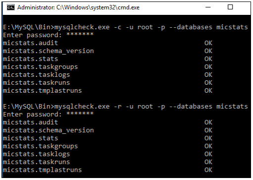 MySQL - Crashed Tables - Progress Community