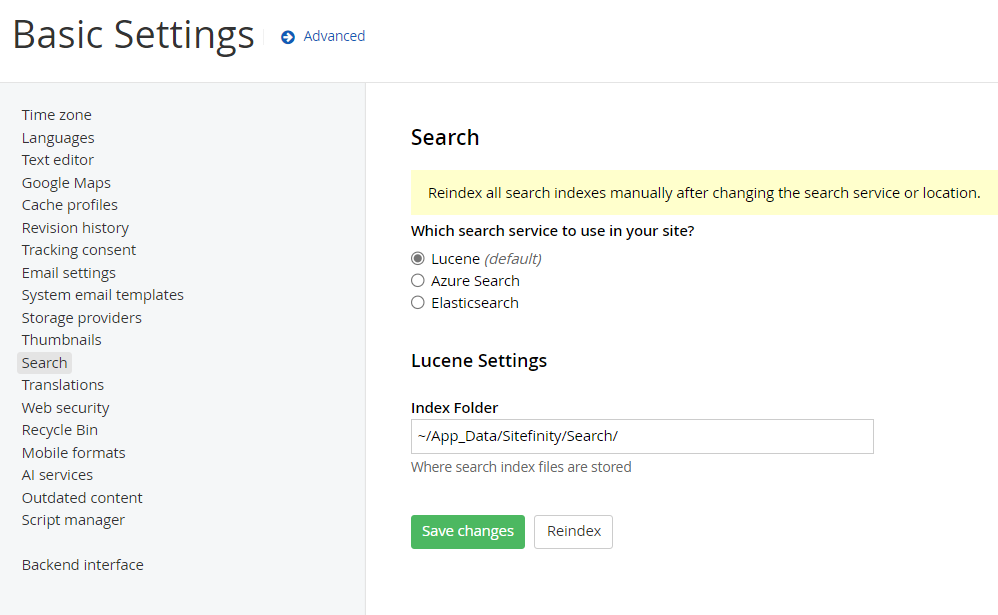 Lucene Search store location and folder structure - Progress Community