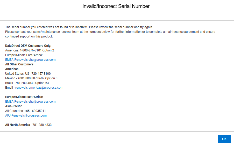 Unable to create a new LoadMaster or Flowmon Support Case - Progress ...