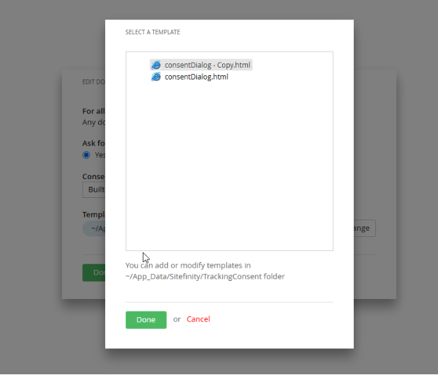 How to manage Sitefinity cookies when using a third-party consent ...