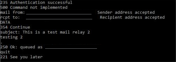 Unable to send email using smtp.sendgrid.net with Email Campaign or ...