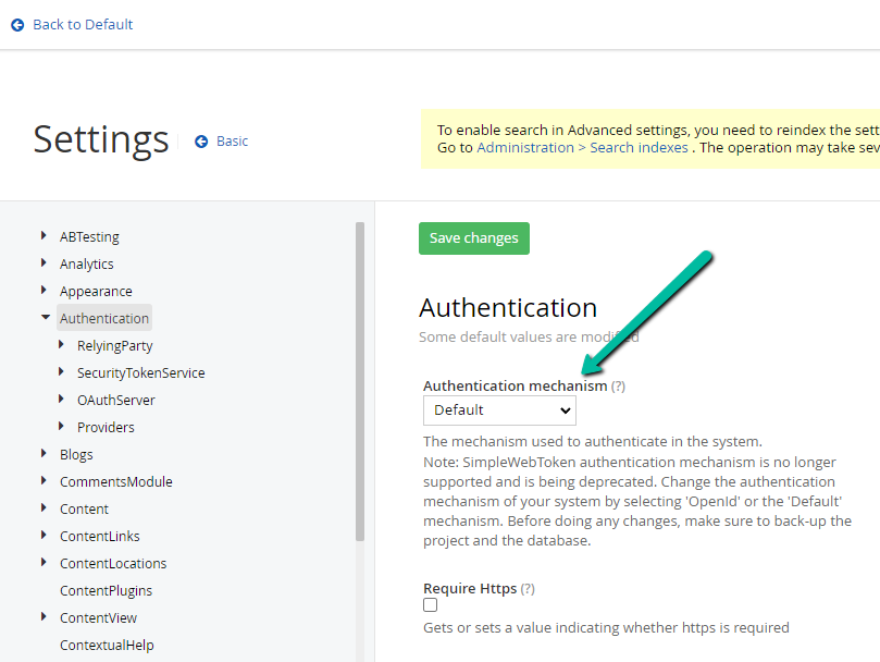 Authentication: Force login with an external identity provider when ...
