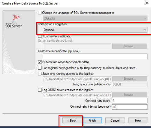 How to create a DSN using ODBC Driver 18 for SQL Server - Progress Community
