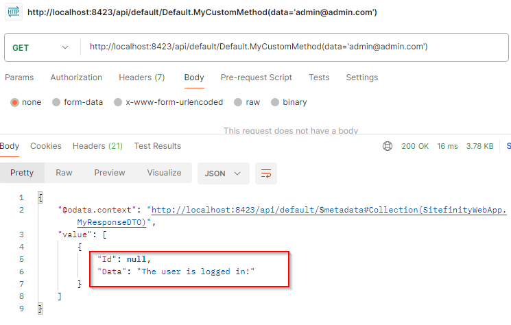 Renderer: How to retrieve Sitefinity users in .NET Core - Progress Community