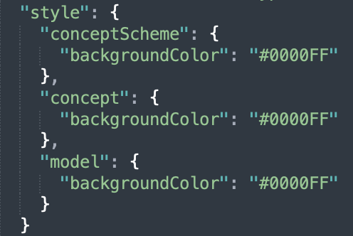 How to customize colors displayed in Visualization Standalone ...