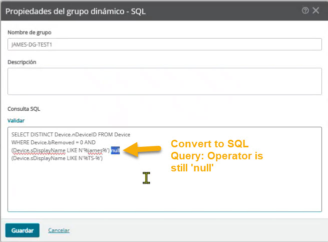 Dynamic Group SQL Builder fails when the WebUI is set to a Language ...